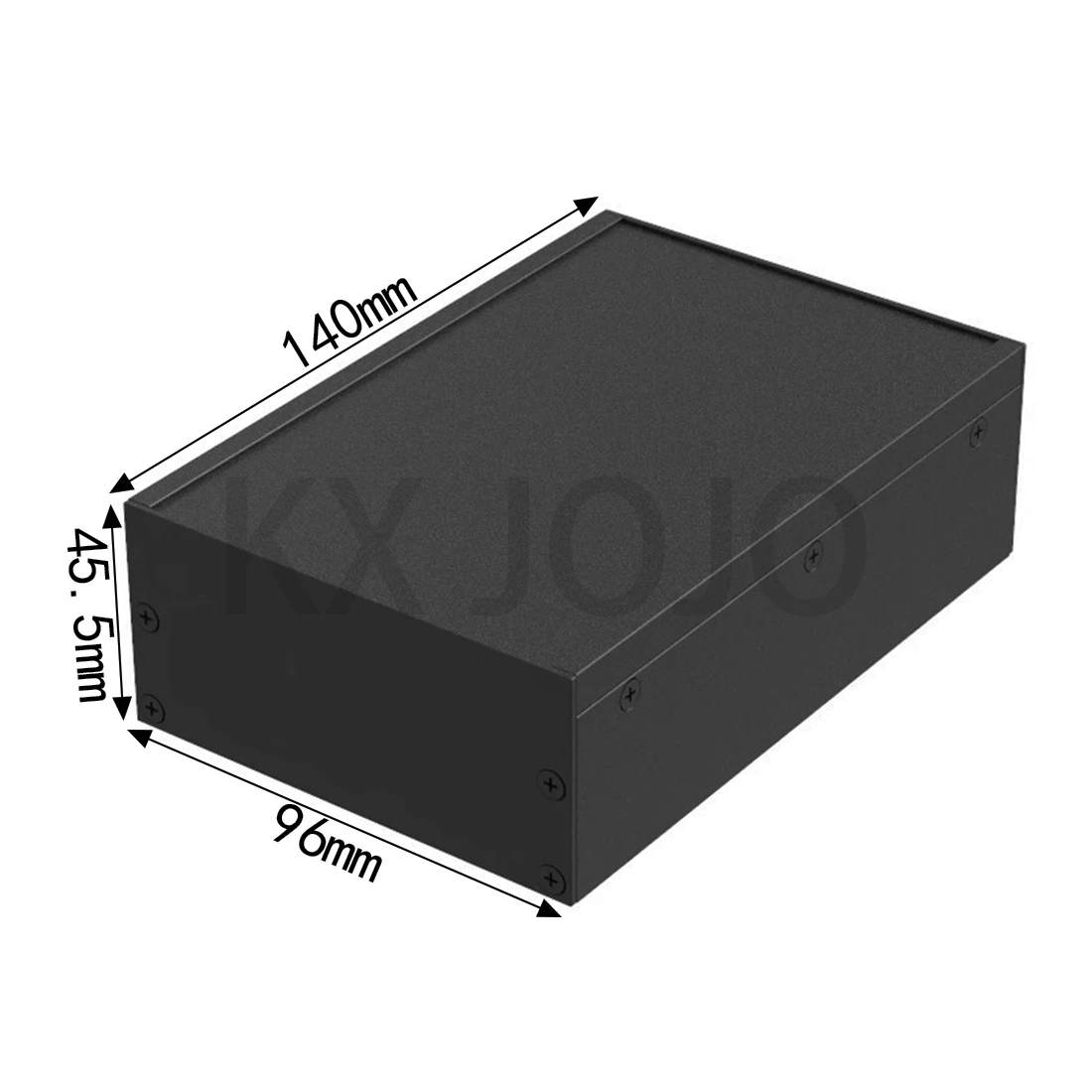 Aluminum-Enclosure-96-45-5-140mm-Split-Box-Waterproof-Black-Profile ...