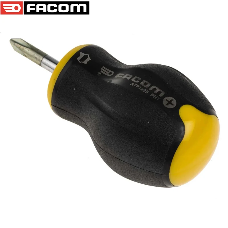 Facom ATP1X25 Short Handle Cross Screwdriver 1X25 Wear Resistant ...