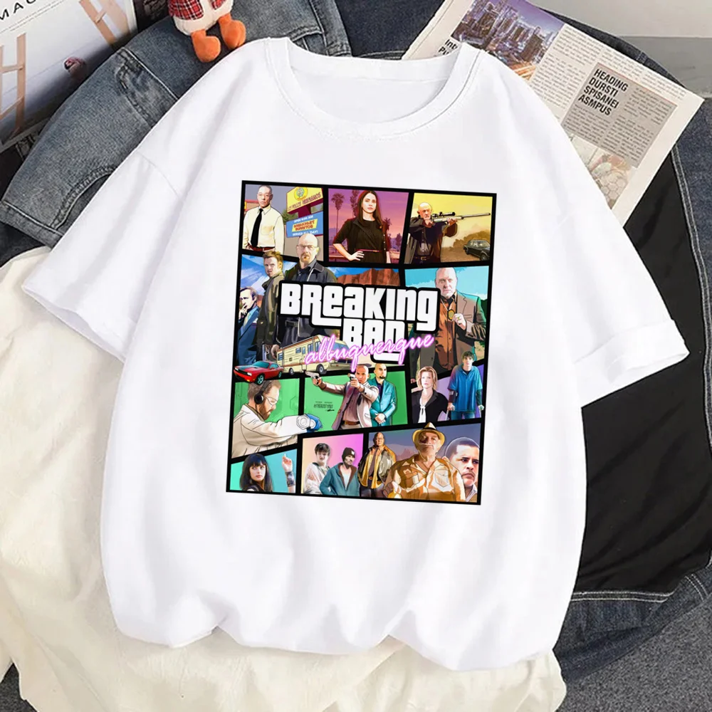 Camiseta de breaking bad para hombre, ropa harajuku de cómic, 2000s ...