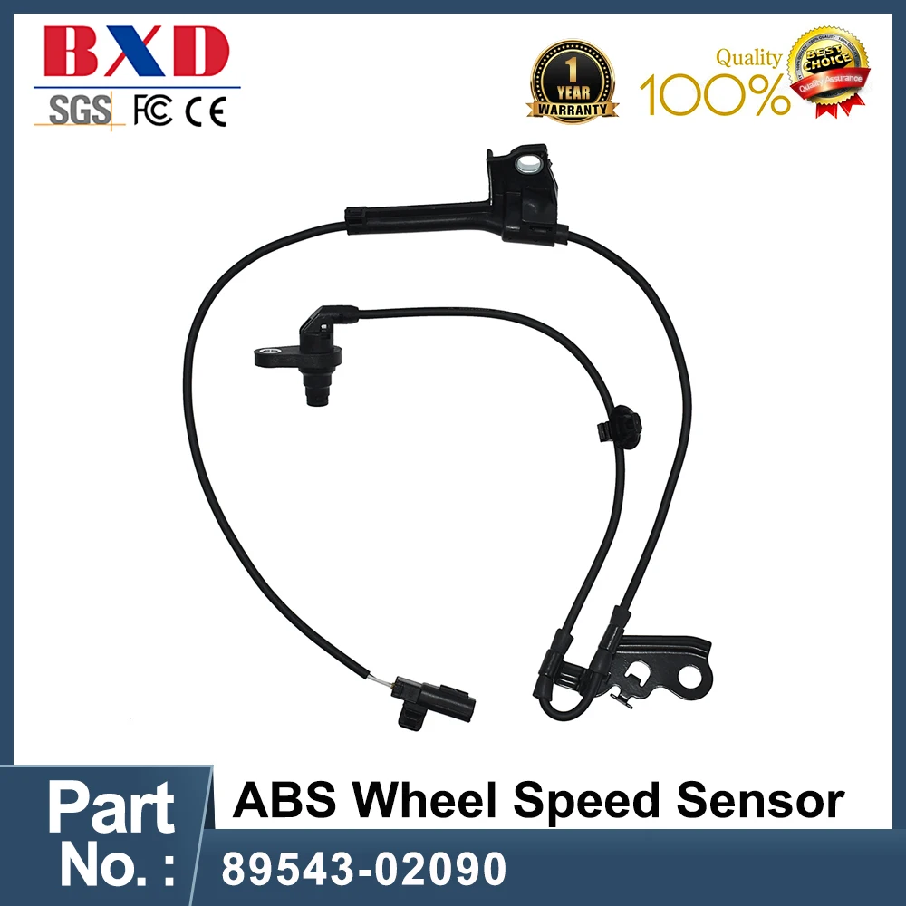 89543-02090-8954302090-Front-Left-ABS-Wheel-Speed-Sensor-For-Toyota ...