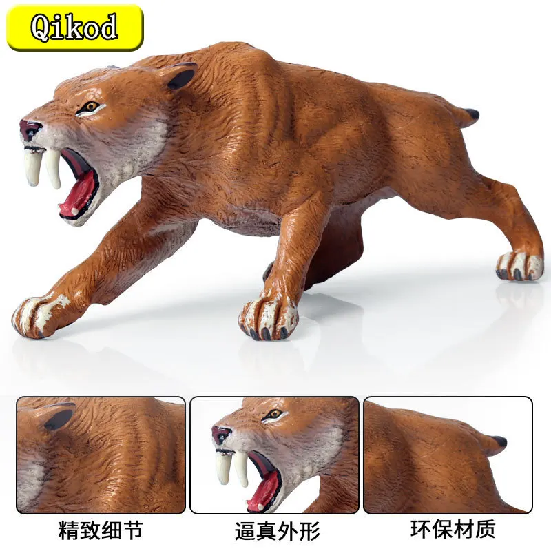 New-Children-s-Simulation-Wild-Animal-Model-Ornaments-Ice-Age-Saber ...