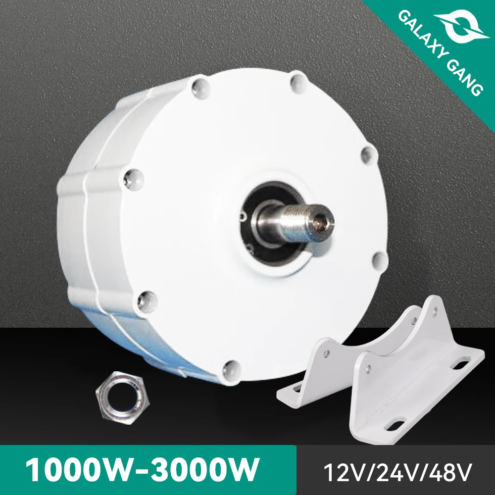 Electric-Generator-Windmills-Dynamo-Water-Turbine-Gearless-Permanent ...