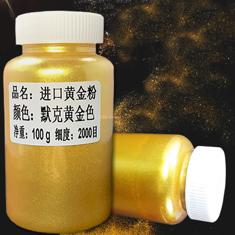 Super-Bright-Gold-Powder-3000-Mesh-Merk-Gold-24K-Gold-Powder-DIY-Temple ...