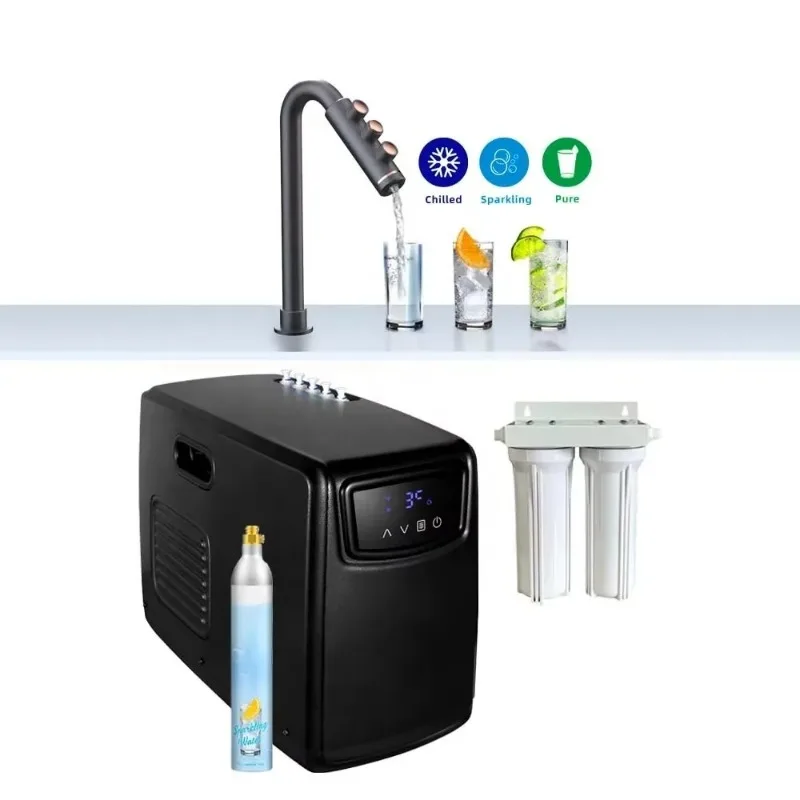 Smart 3 in 1 Sparkling Kitchen Taps Co2 Soda Maker Drinking Dispenser 3 ...