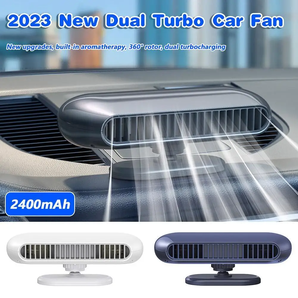 Electric-Car-Fan-USB-Fan-No-Blades-Low-Noise-Air-Circulation-Tabletop ...