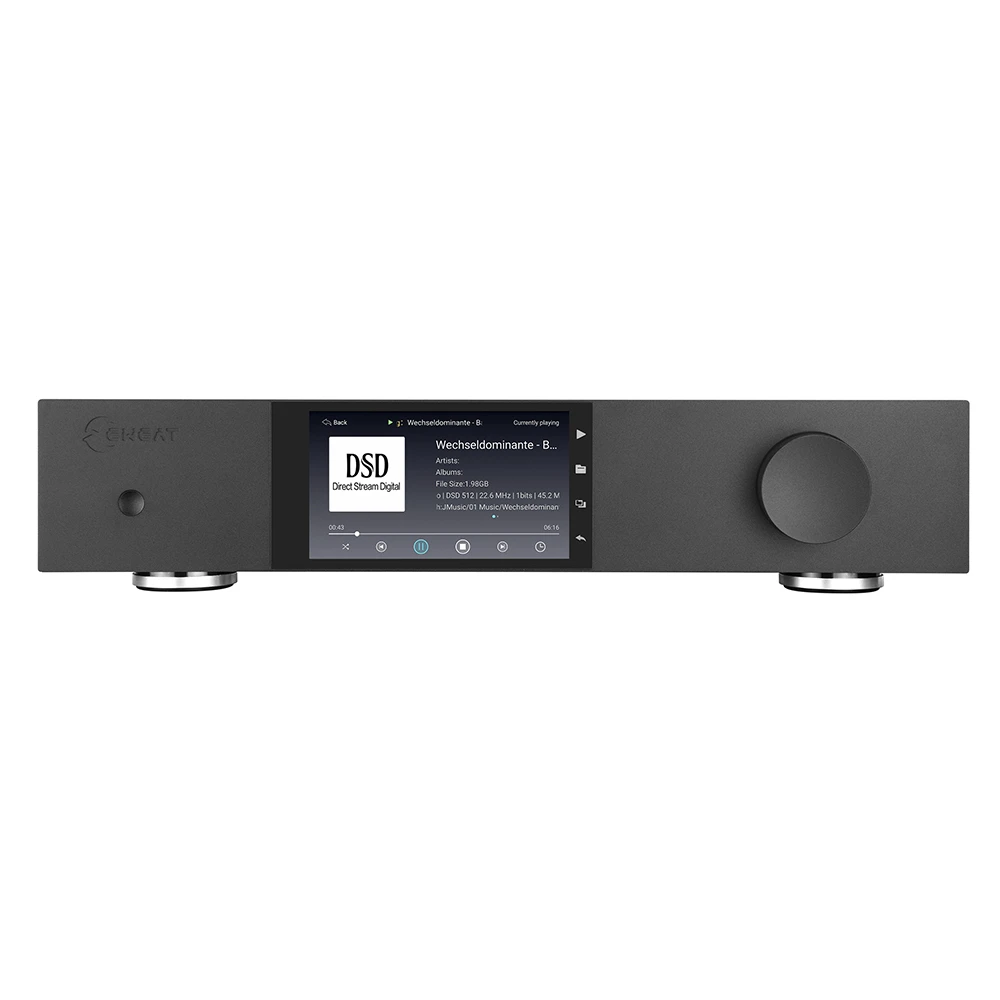 Digital Audio Player ES9038PRO With XU216 DSD512 EWEAT DMP60 With OCXO ...