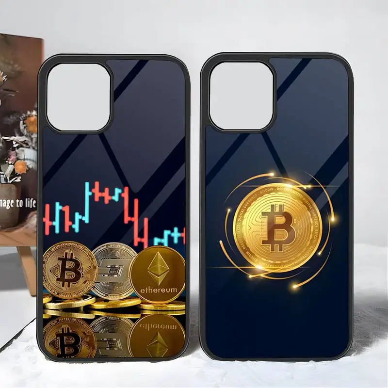 Crypto-Currency-Bitcoin-BTC-Phone-Case-PC-TPU-para-Iphone-14-Pro-13-11 ...