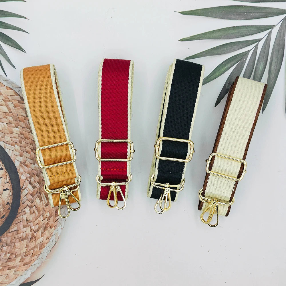 Simple Solid Color Shoulder Strap Wide Edge Replaceable Single Shoulder ...