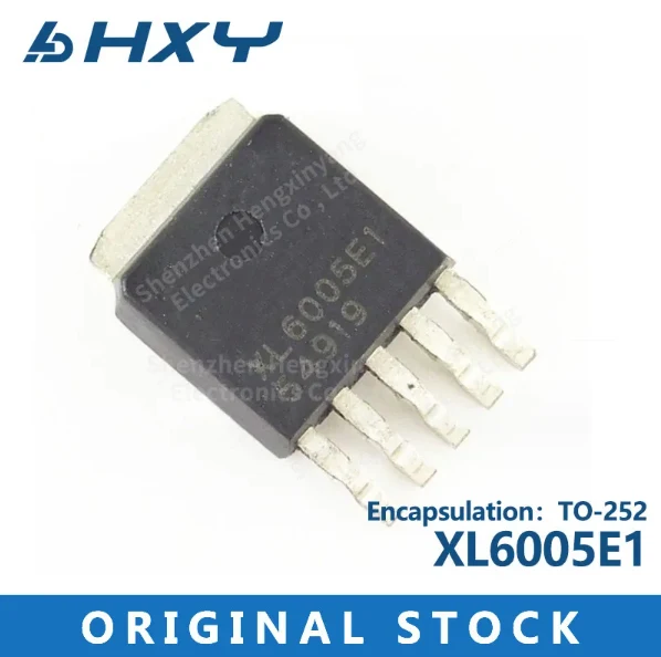 10PCS-LOT-XL6005E1-XL6005-TO252-5-Boosted-LED-constant-current-driver ...