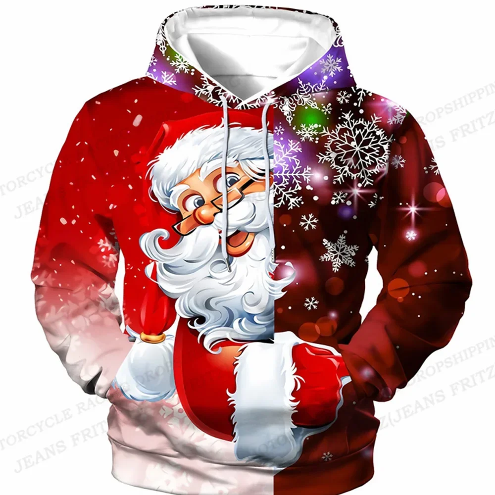 Santa-Claus-3d-Print-Hoodie-Men-Women-Fashion-Christmas-Hoodies-Kids ...