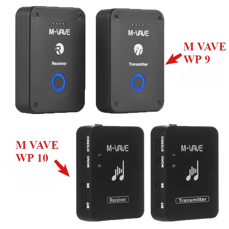 M-VAVE-WP-10-WP-9-Wireless-IN-Earphone-Monitor-Transmission-System ...