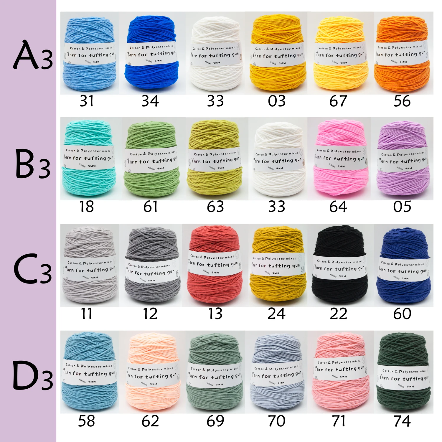 Everything You Need to Know About 400m Professional Tufting Yarn for ...
