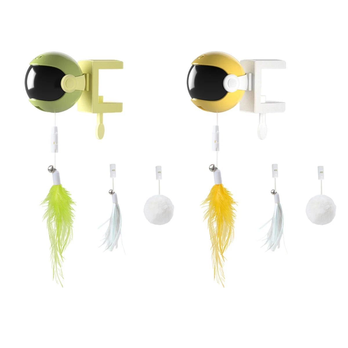 Interactive Smart Automatic Lifting Feather Automatic Electric Teaser ...