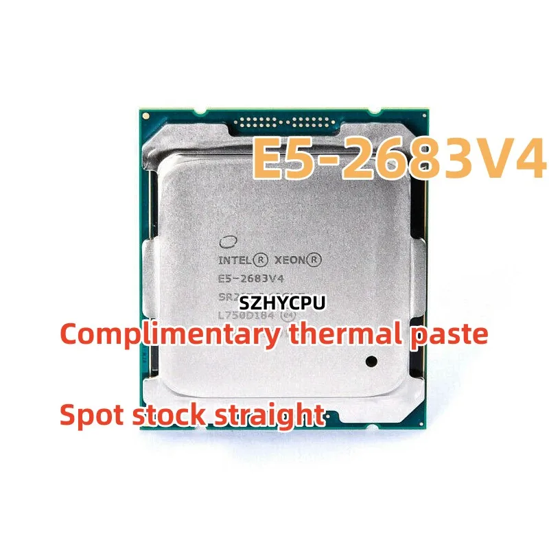 Original Xeon E5-2683 v4 E5 2683 v4 E5 2683v4 2.1 GHz sixteen cores ...