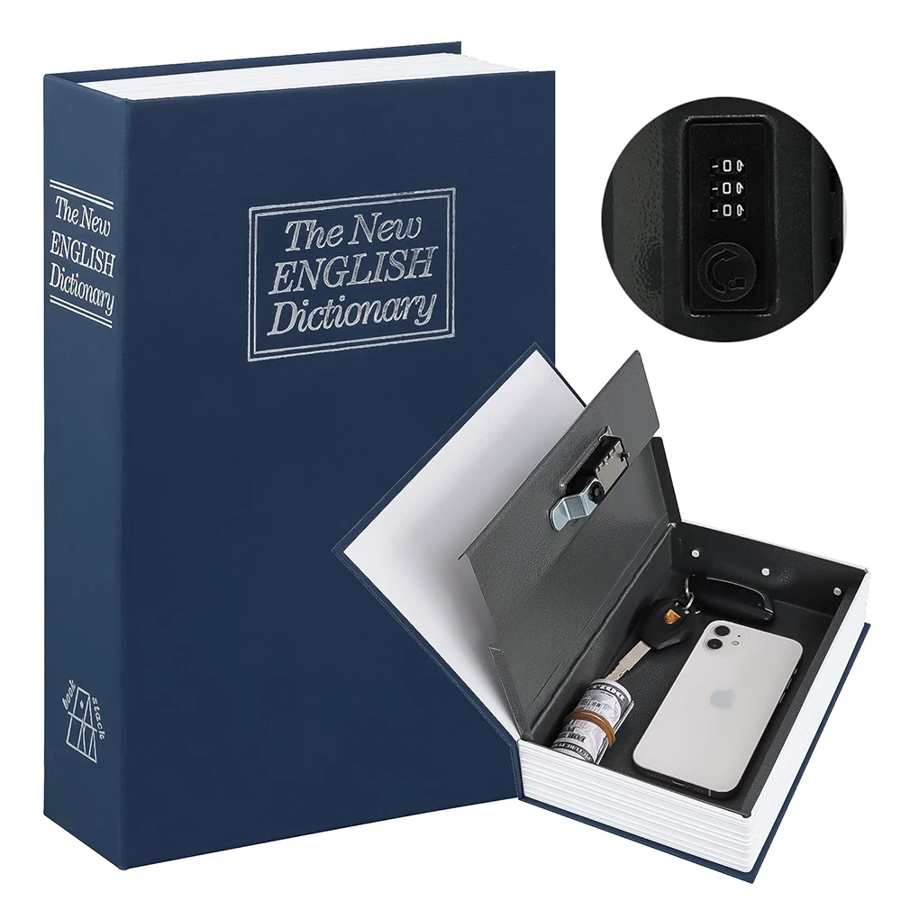 Small-Safe-Case-Booklike-with-Key-Lock-Secure-Money-and-Jewelry-Box ...