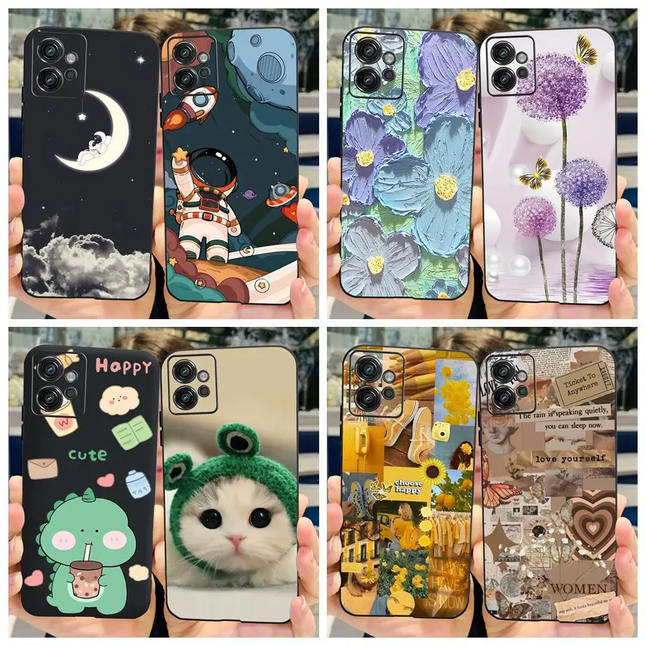 For Motorola Moto G32 Case Stylish Painted Cover Soft Silicone ...