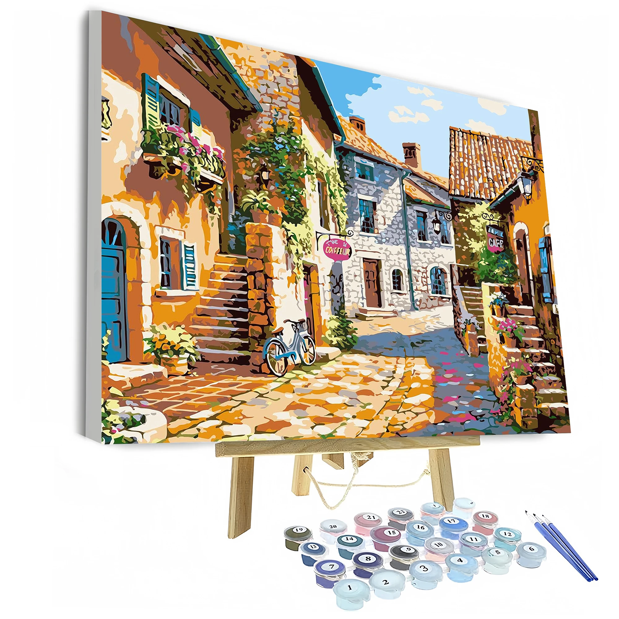 Paint by Numbers Kit for Adults，children，Beginner to Advanced NumberOil ...