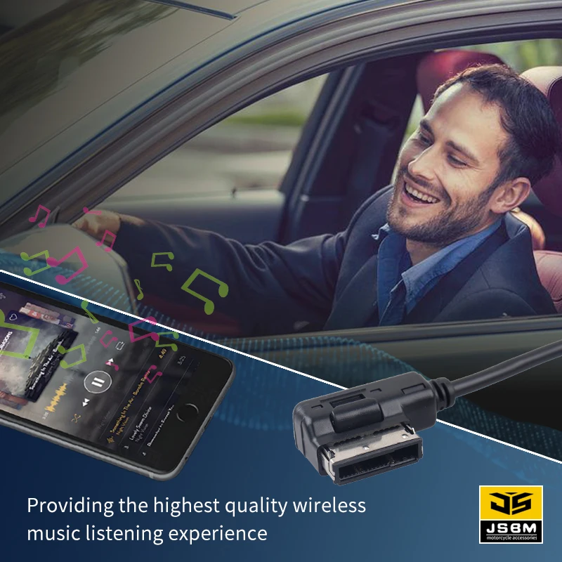 JSBM-M-dulo-Bluetooth-inal-mbrico-para-autom-vil-Adaptador-auxiliar-de ...