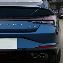 2020 엘란트라 CN7 트렁크 엠블럼, "240T"