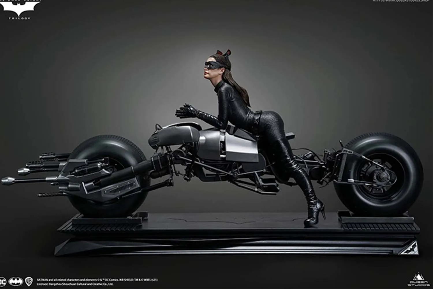 Anne Hathaway Batman Bike
