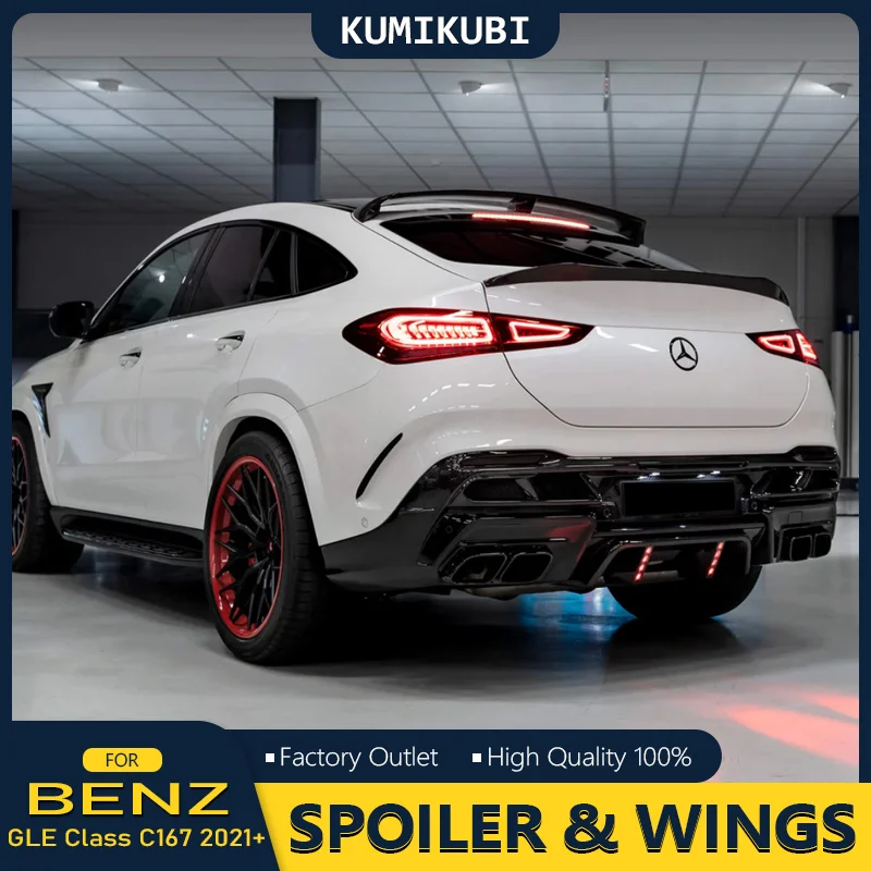 Rear Roof Spoiler Wing For Mercedes-Benz GLE Class GLE Coupe C167 ...