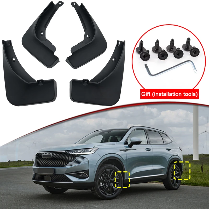 Car-Styling-For-GWM-HAVAL-H6-HEV-2022-2023-ABS-Car-Mud-Flaps-Splash ...