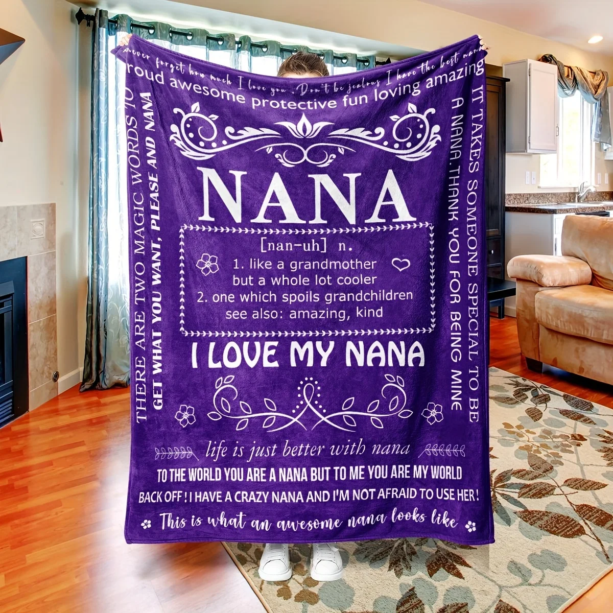 Nana-Gifts-Manta-c-lida-y-acogedora-de-color-p-rpura-para-sof-cama-sof ...