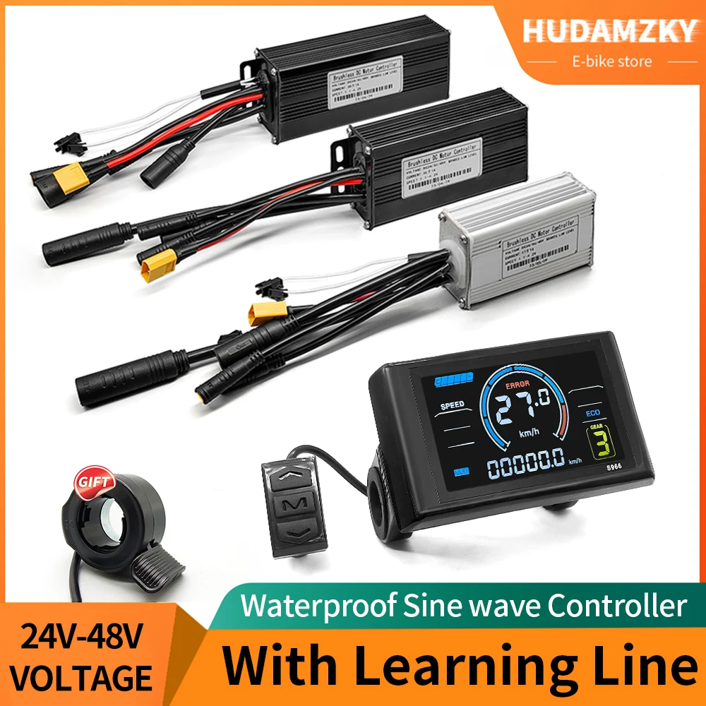 Ebike-Sine-Wave-Waterproof-Controlle-17A-26A-30A-with-Color-S966 ...