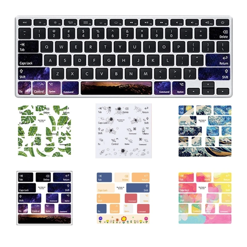Keyboard-Skin-Stickers-Keyboard-Tearable-Button-Film-Cartoon-Cute ...