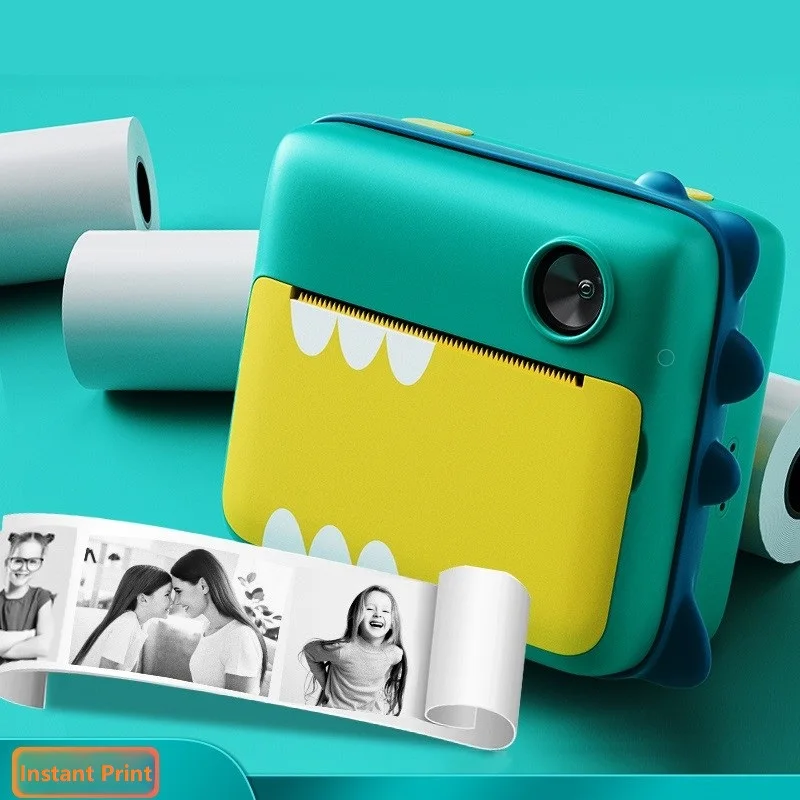 Children-Instant-Camera-Print-Camera-For-Kids-1080P-Video-Photo-Digital ...