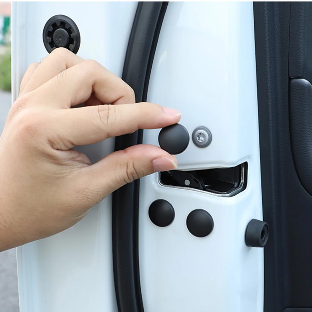 12PCS-Car-Door-Lock-Screw-Protector-Nuts-Bolts-Cover-Cap-For-Hyundai ...