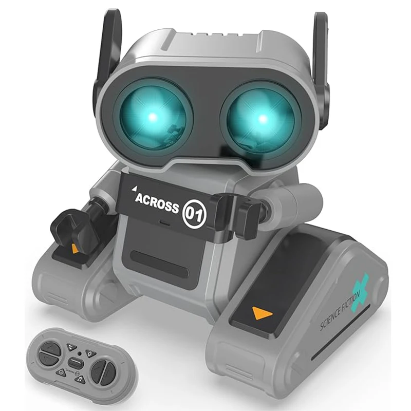 Remote-Control-Robots-Toy-LED-Eyes-Flexible-Head-Arms-Dance-Music-RC ...