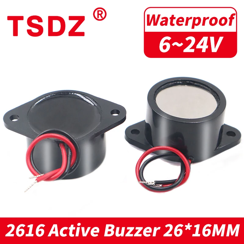 1pcs-2616-Active-Piezoelectric-Buzzer-26-16MM-High-decibel-Waterproof ...