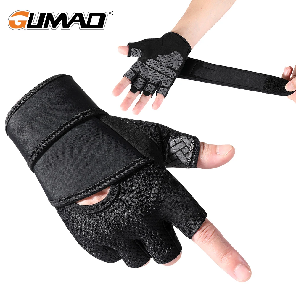 Gym Gloves Fitness Weight Lifting Body Building Training Sports Workout ...