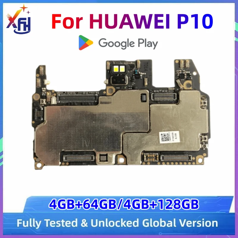 Motherboard-for-HUAWEI-P10-64GB-128GB-Global-ROM-Original-Logic-Board ...