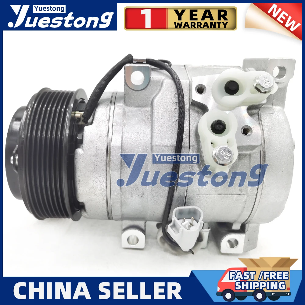 10S17C AC Compressor For Toyota Prado GRJ120R 4000 4.0L 88320-6A011 ...