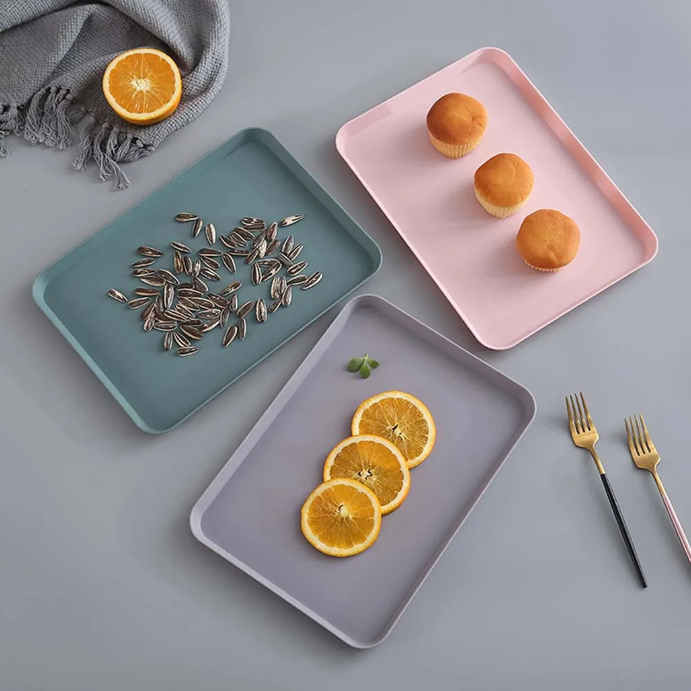 Creative-Multi-function-Rectangular-Plastic-Tray-Storage-Tray-Kitchen ...