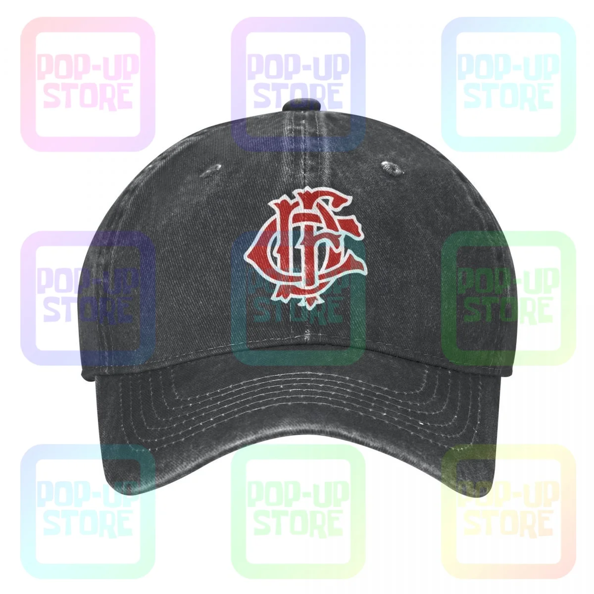 Chicago Fire Department Cfd As Seen On Tv Washed Denim Baseball Cap ...