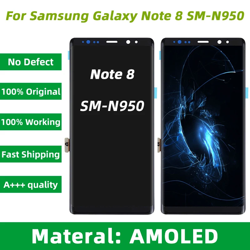 Original-note8-N950F-LCD-For-Samsung-Galaxy-Note-8-N950-Display-With ...