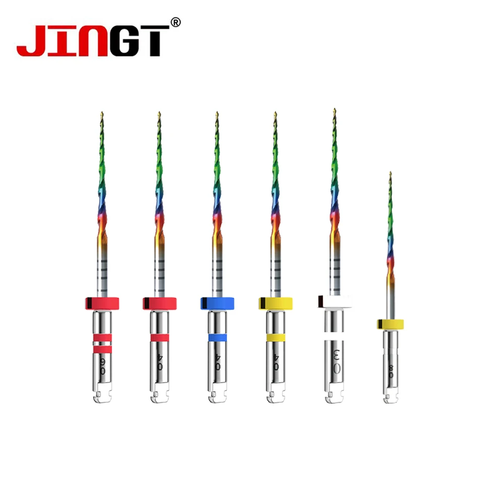 JINGT-RAINBOW-ONE-Dental-Root-Canal-File-Nickel-titanium-File-System ...