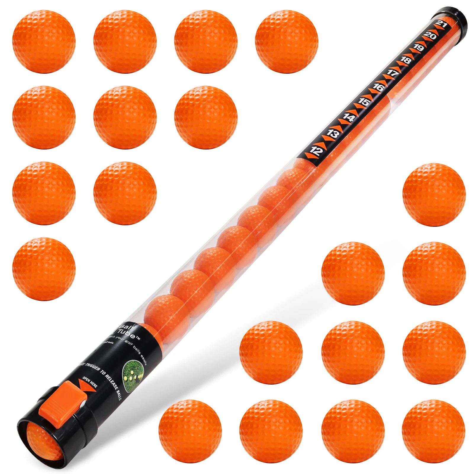 Golf-Ball-Retriever-Picker-Factory-Supply-OEM-ODM-Transparent-Plastic ...