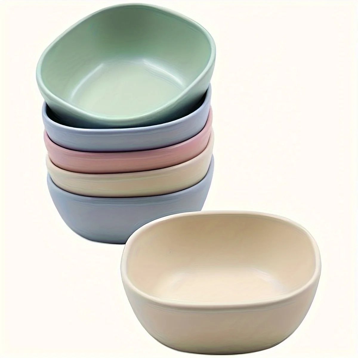 6PCS-4-5-OZ-Small-Dessert-Bowl-Mini-Bowl-Non-Crushable-Kitchen-Dish ...