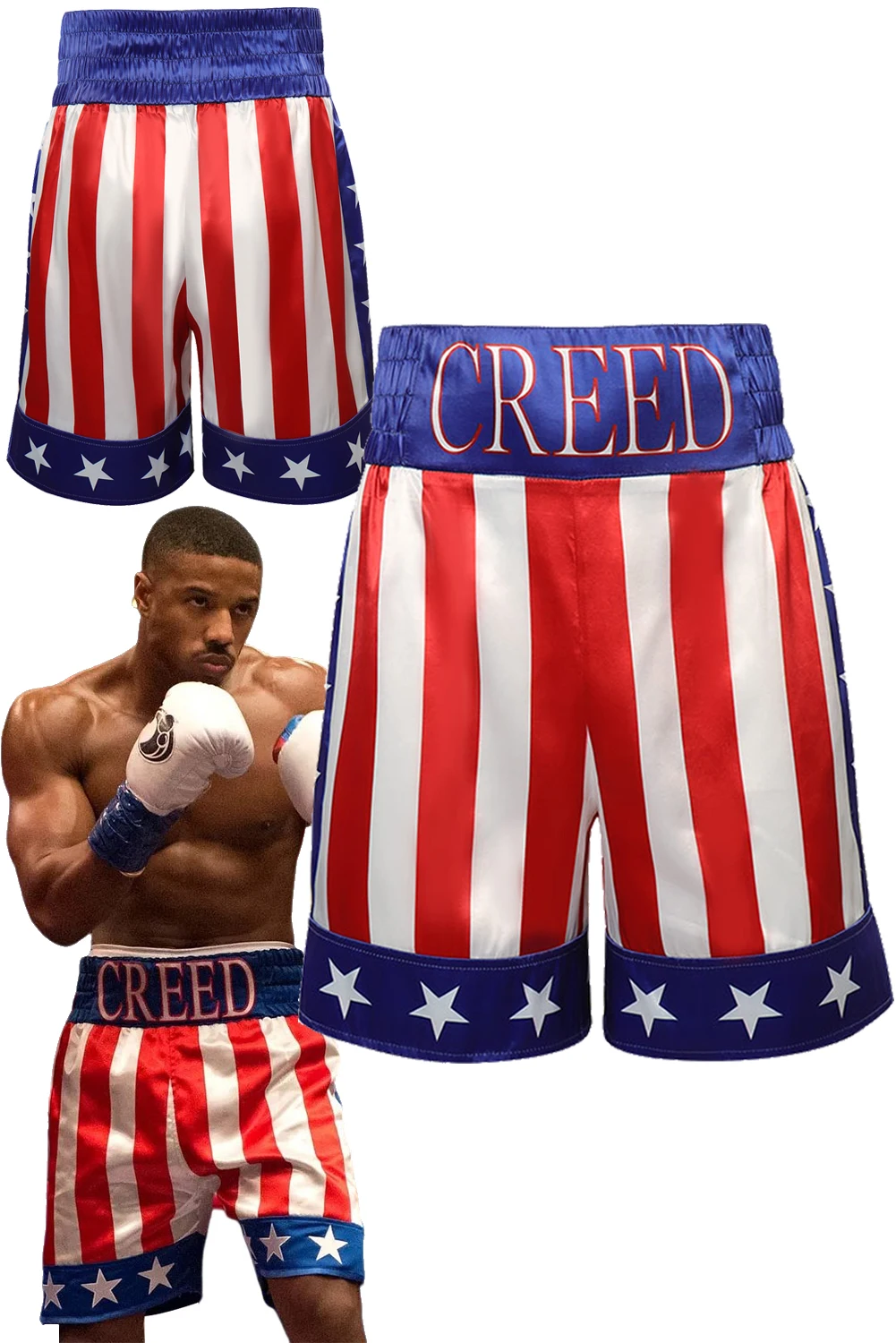 Adonis-Creed-Cosplay-Boxing-Shorts-Men-Costume-Movie-Creed-III-Roleplay ...