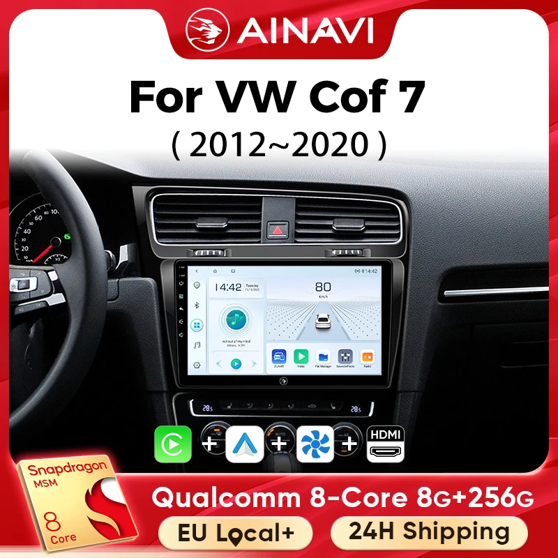 Ainavi Car Multimedia Player For Volkswagen VW Golf 7 MK7 GTI 2011 2013 ...