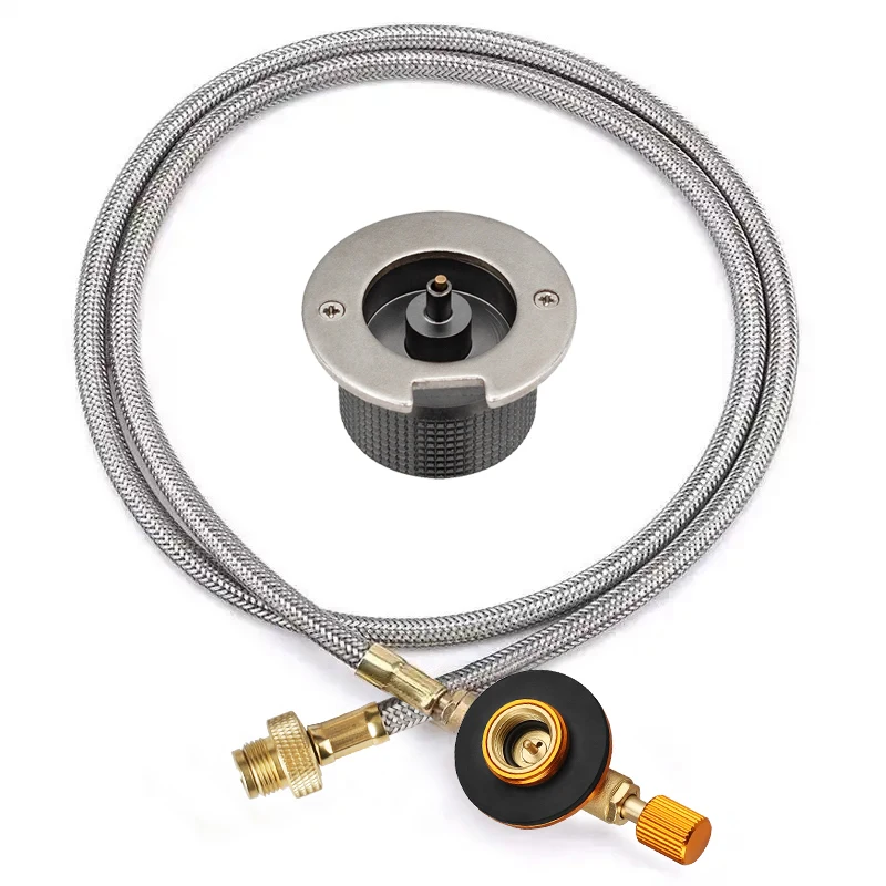 Outdoor Camping Magnet Split Type Furnace Converter Connector Adapter ...