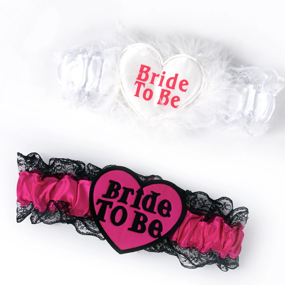 Wedding-Garter-for-Bride-To-Be-Leg-Circle-Ring-Bachelorette-Party-Lace ...