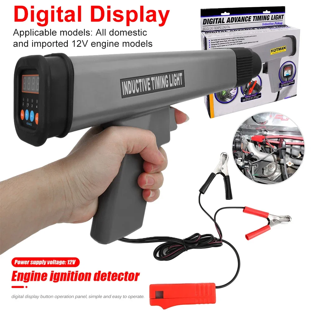 12V-Car-Engine-Ignition-Timing-Gun-Digital-Professional-Car-Motor ...