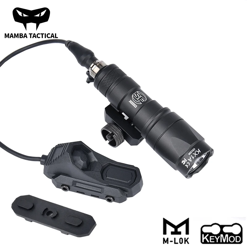 Tactical-Surefir-Flashlight-SF-M300-M600-Weapon-Light-AXON-Switch-Fit ...