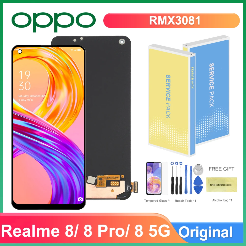 Realme 8 Pro Touch Screen | Realme 8 Rmx3085 Display | Realme 8 Pro ...