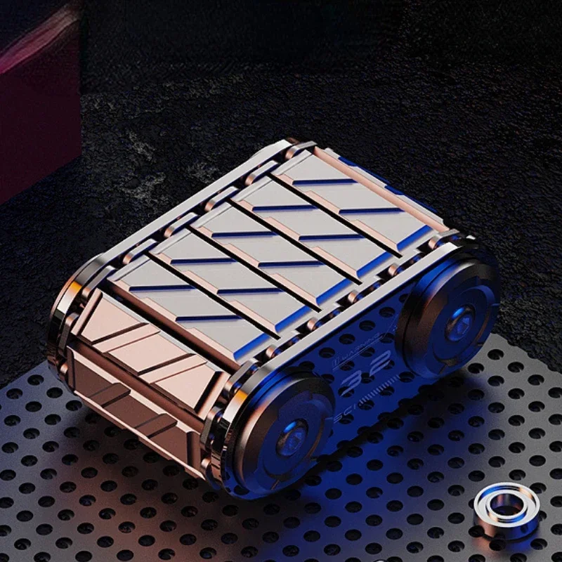Fidget-Roller-High-End-Metal-Tank-Fingertip-Gyro-Stress-Reliever-Toys ...